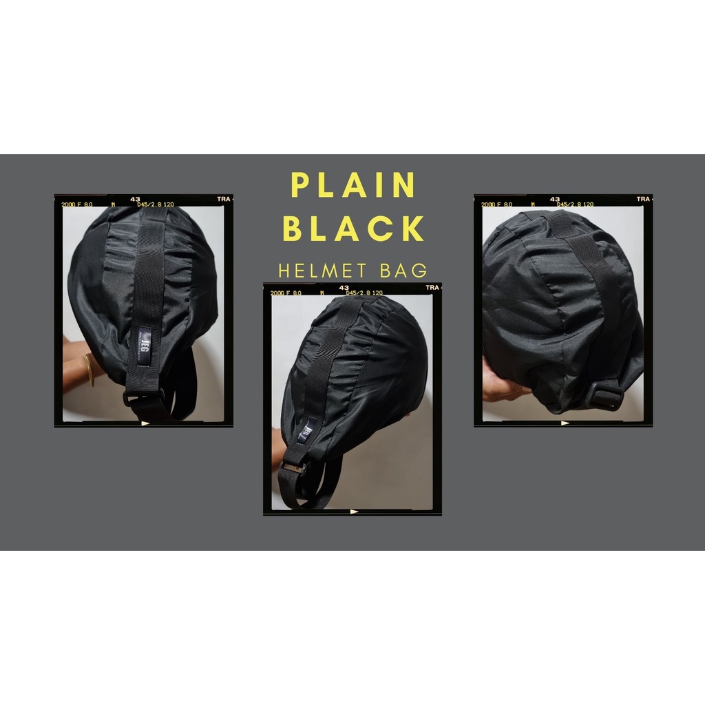 (FULL FACE HELMETS) Water Repellent Helmet Bag With Strap | Shopee ...