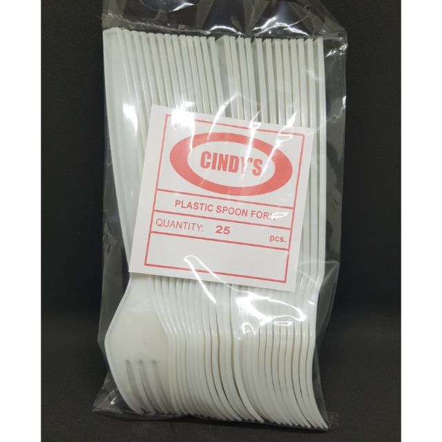 Disposable fork 25pcs per pack | Shopee Philippines
