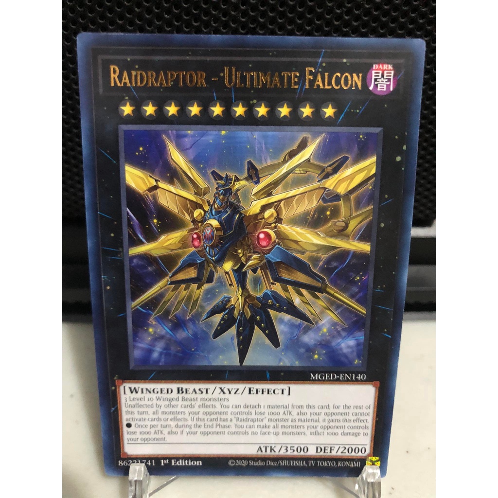 Raidraptor - Ultimate Falcon - MGED-EN140 - Rare 1st Edition | Shopee ...