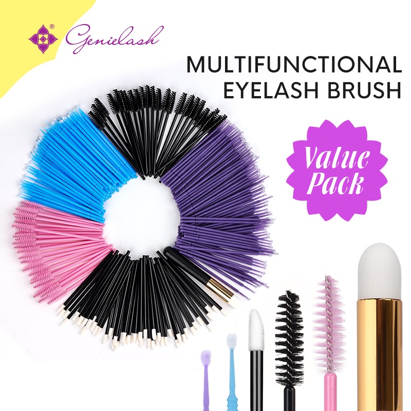 GENIELASH Multifunctional Super New Variety Disposable Micro Brush ...