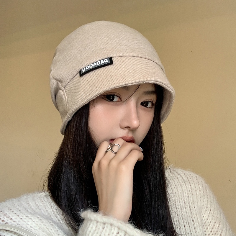 Women's Warm Bucket Hat ins Short Brim Stacker Hat | Shopee Philippines