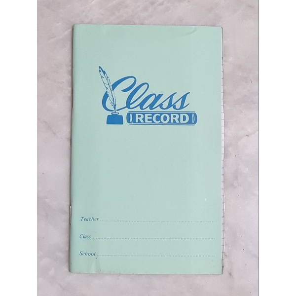 Class Record 4"x7" Small (5Pieces) | Shopee Philippines