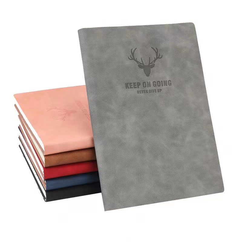 A5 notebook notepad business soft transcript work meeting record book ...