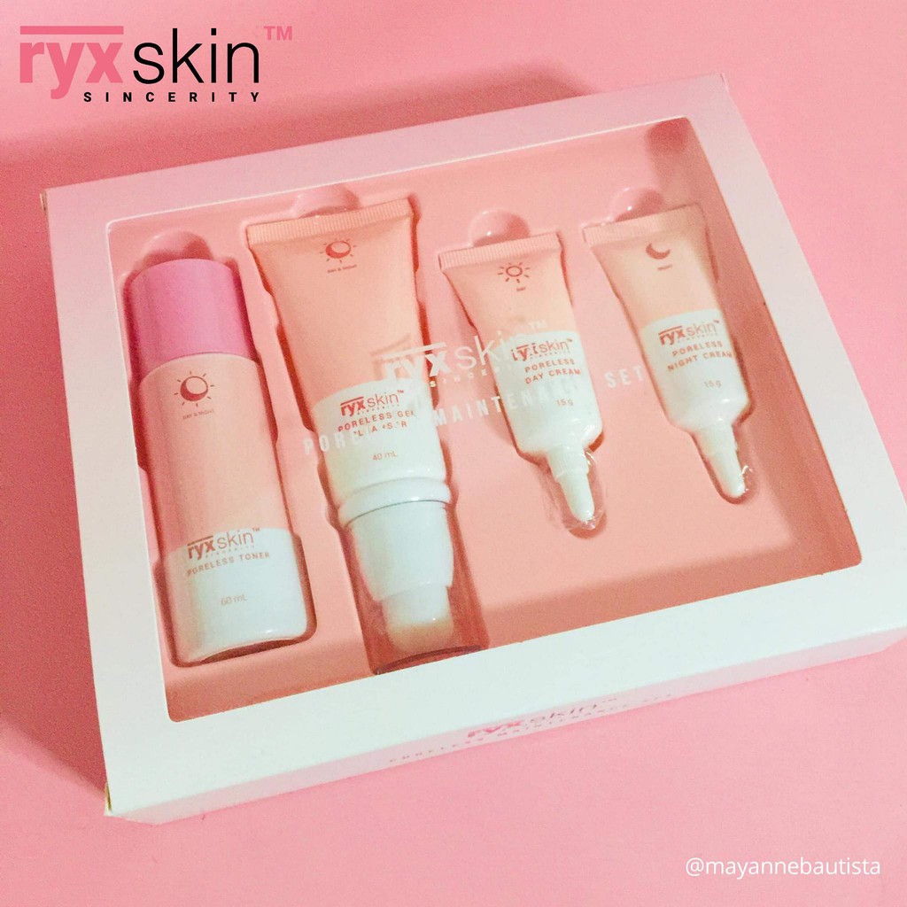 RYX Poreless Maintainance set (NEW PACKAGING) | Shopee Philippines