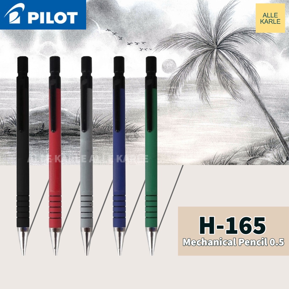Pilot H-165-SL Mechanical Pencil 0.5 | Alle Karle | Shopee Philippines
