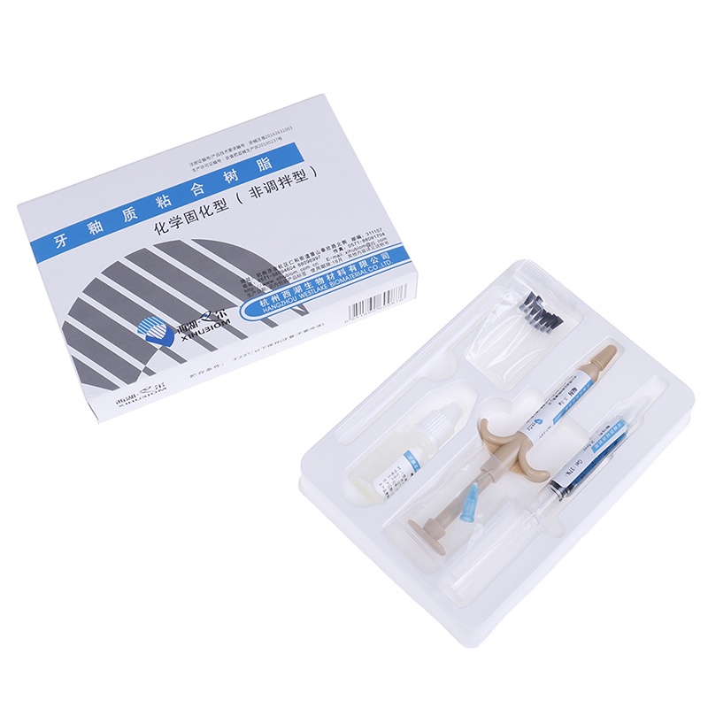 Dental bonding system metal bracket liquefaction adhesive set kit ...