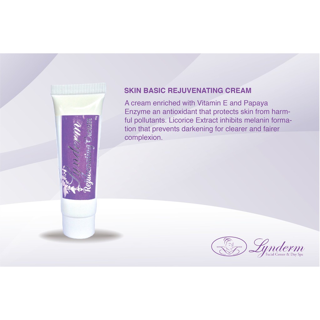 LYNDERM SKIN BASIC - REJUVENATING CREAM | Shopee Philippines