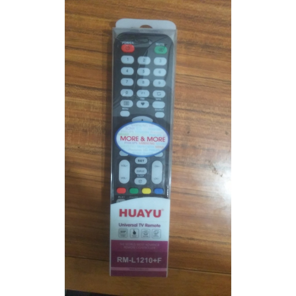 Huayu RM-L1210+F Universal LCD/LED TV Remote Control PENSONIC LED | Shopee Philippines