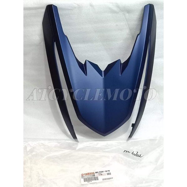 YAMAHA FRONT PANEL COVER FOR MIO I 125/ MIO M3 MATTE BLUE ORIGINAL ...
