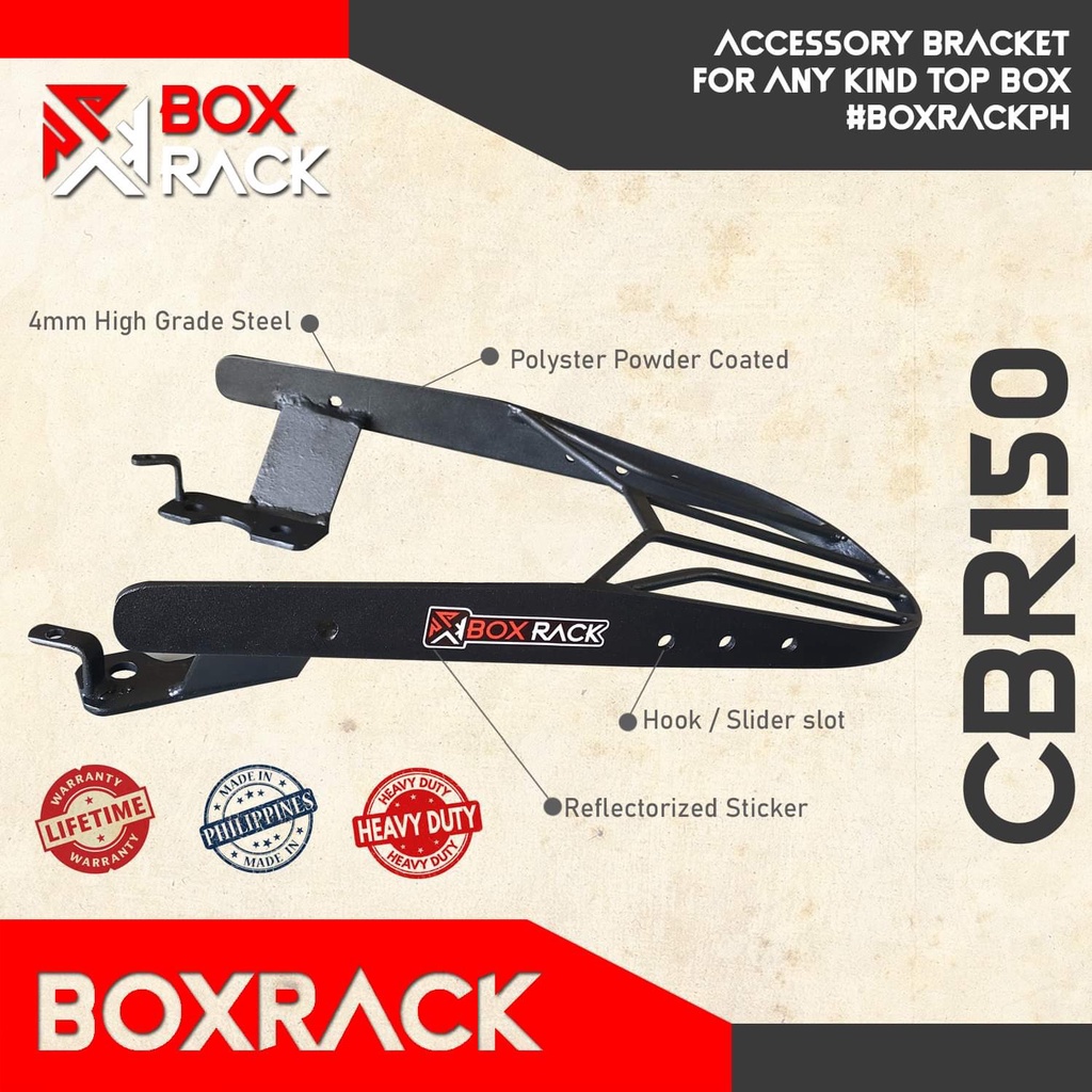 HONDA CBR 150 Monorack Motor Bracket - ORIGINAL BEST SELLER topbox ...