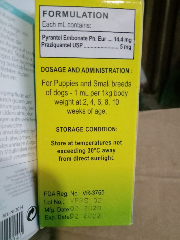 Papi Vermifuge Suspension Dewormer 60ml | Shopee Philippines Papi Vermifuge Suspension Dewormer 60ml | Shopee Philippines