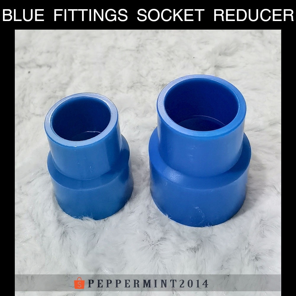 Poly Waterline Fittings Blue Coupling Socket Reducer Live Connection ...
