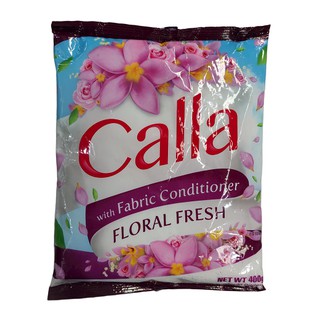 Calla Detergent Powder Fabcon Floral Fresh V 400g | Shopee Philippines