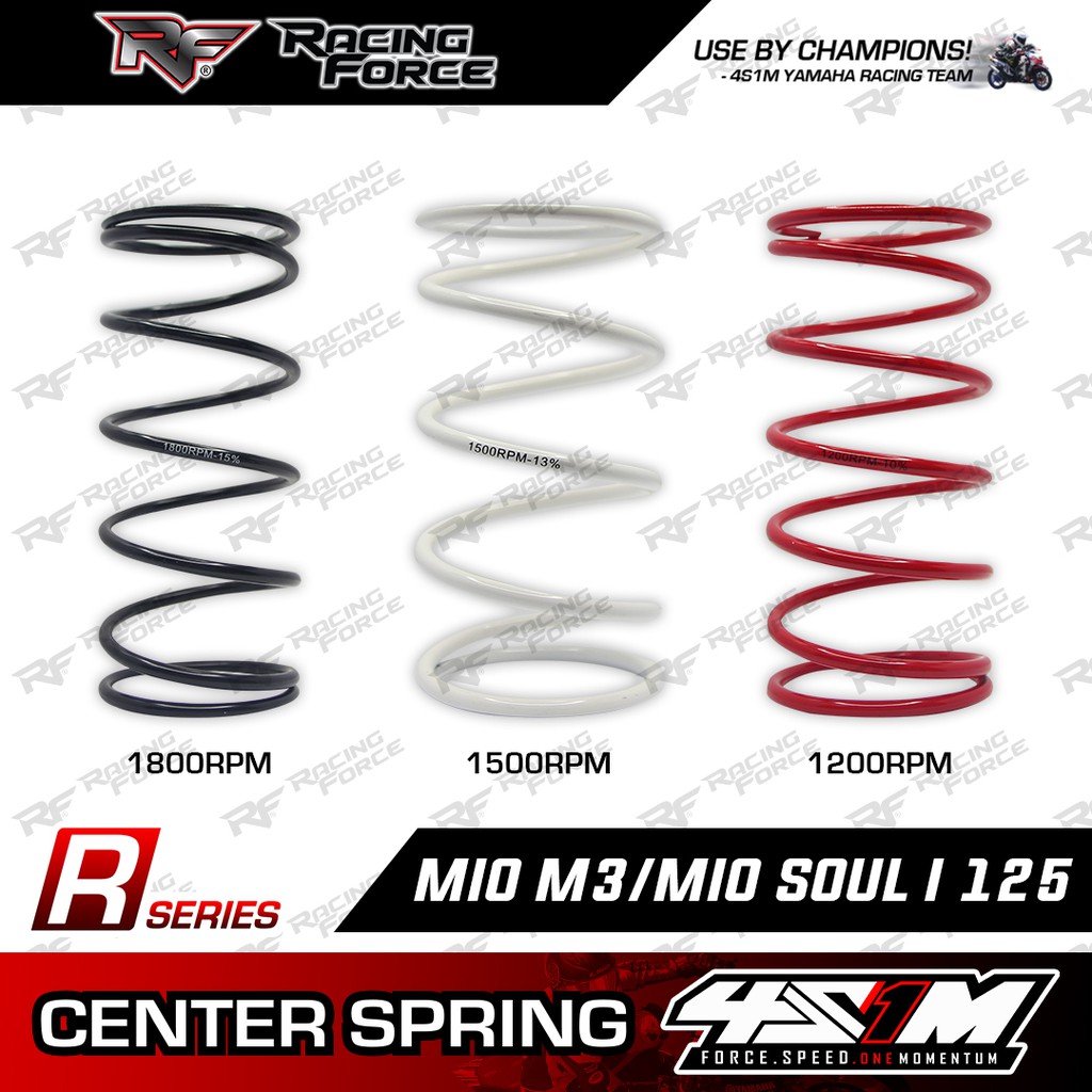 4S1M Center Spring for Mio i 125/M3/MIO SOUL i 125 (1200RPM/1500RPM ...