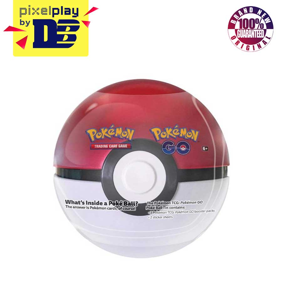 Pokemon Trading Card Game Pokemon Go Poke Ball Tin (210-85051) | Shopee ...