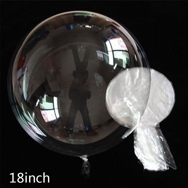Big Size 18" inch BoBo Transparent Balloon for Balloon Boquet (BALLOON ...