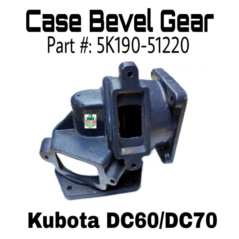 Case Bevel Gear Kubota Harvester DC60 DC70 Part #: 5K190-51220 | Shopee ...