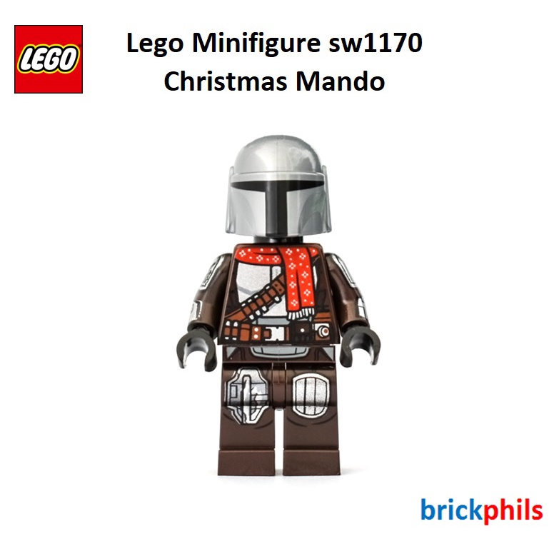 Lego Minifigure sw1170 - Christmas Mando | Shopee Philippines
