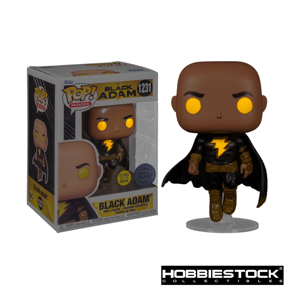 Funko Pop! Movies: Black Adam: Black Adam Flying (GW) Exclusive ...