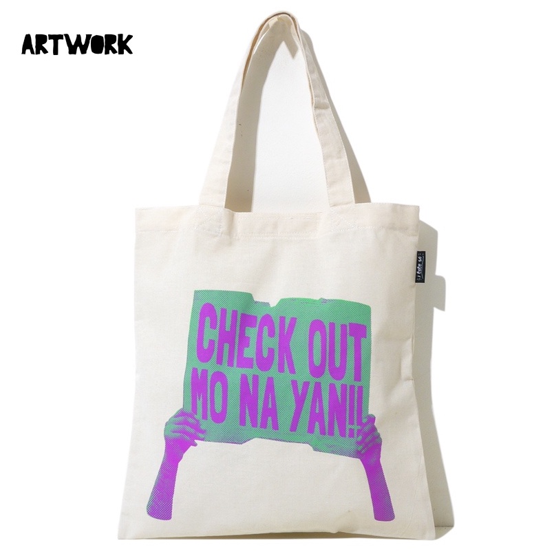 ARTWORK Check Out (Tote Bag) | Shopee Philippines