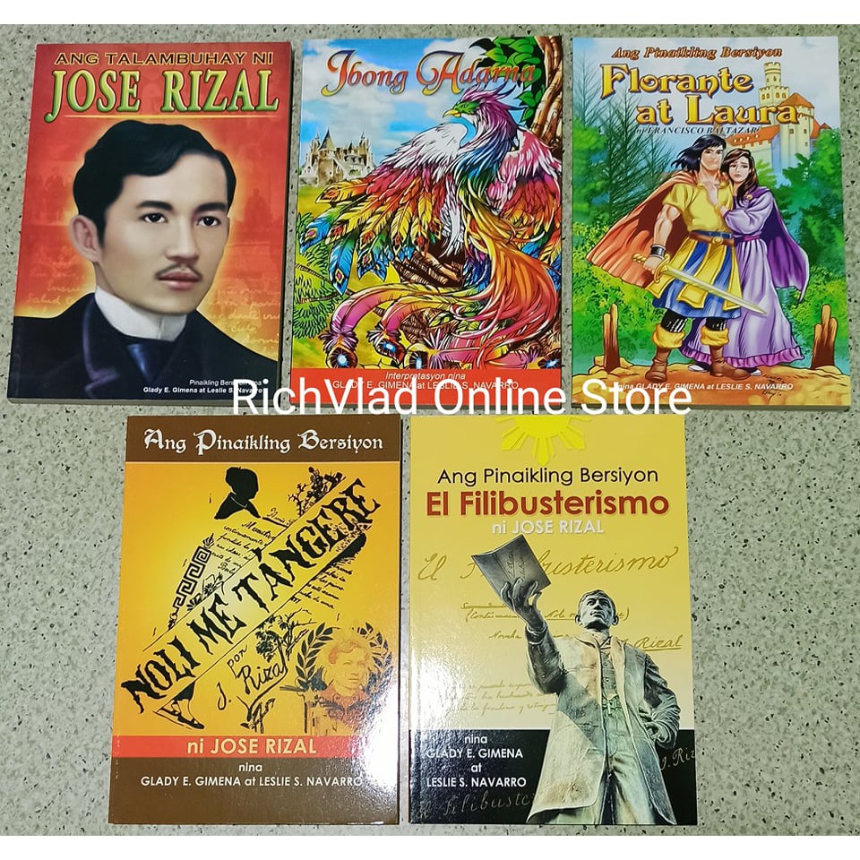 Ang Talambuhay ni Jose Rizal, Ibong Adarna At Iba Pa | BeeCost Ang Talambuhay ni Jose Rizal, Ibong Adarna At Iba Pa | BeeCost