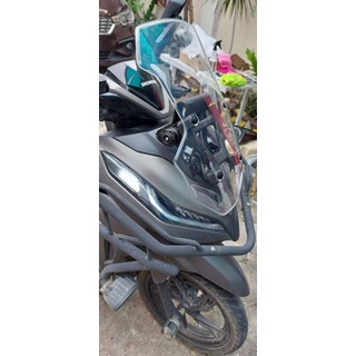 ZHI PAT WINDSHIELD for click v1,click v2 ,honda air blade and Aerox v2 ...