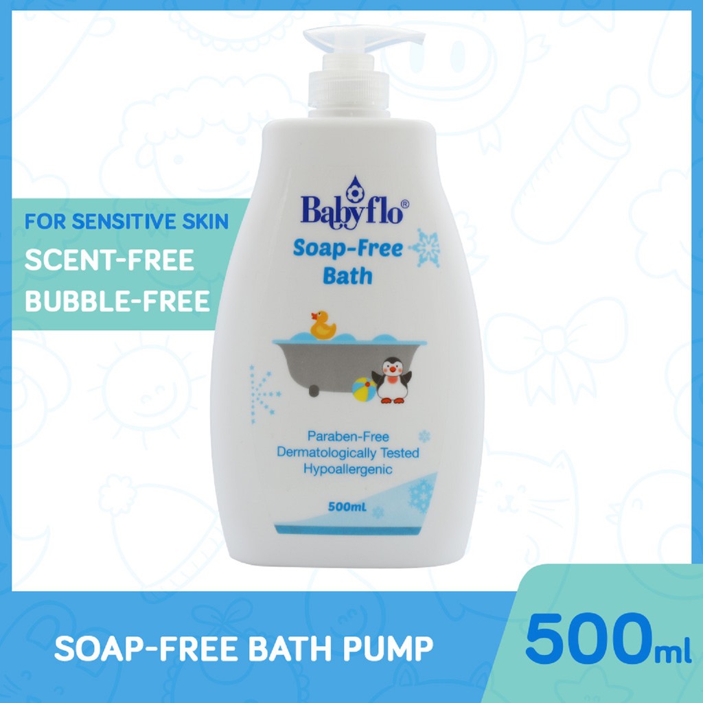 BABYFLO Oatmeal Bath Pump 500ml | Shopee Philippines