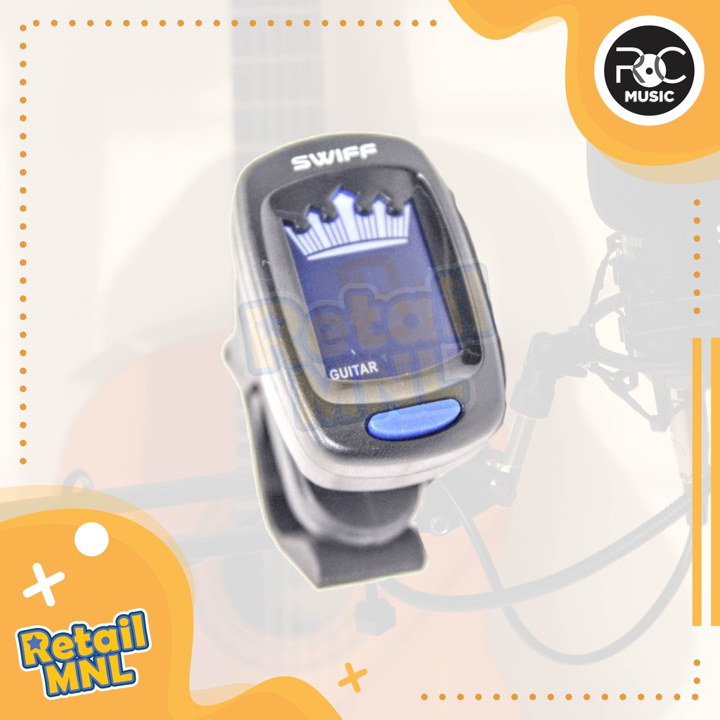 Retailmnl SWIFF A9 Clip-On Automatic Electronic Crown Tuner | Shopee Philippines