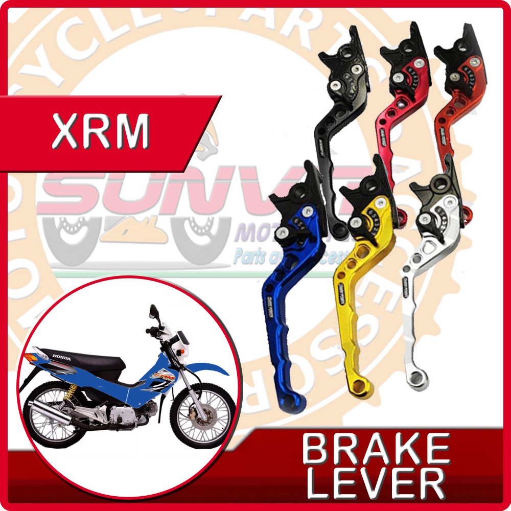 MOTORCYCLE AEROMOTIVE BRAKE LEVER XRM | Shopee Philippines