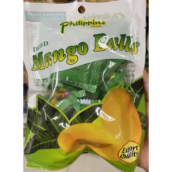 Philippine Brand Dried Mango Balls 100 grams | Shopee Philippines