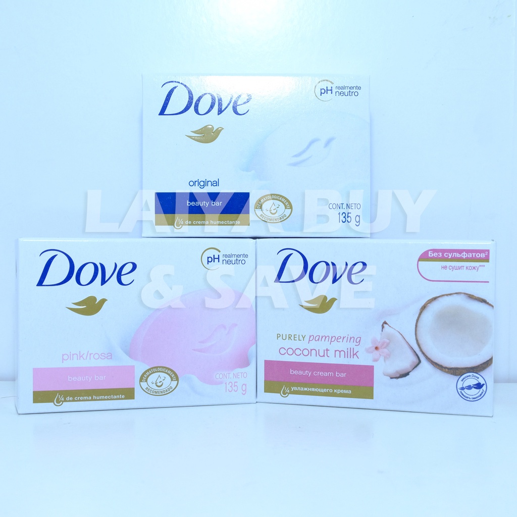 Dove Beauty Cream Bar 100g And 135g Shopee Philippines