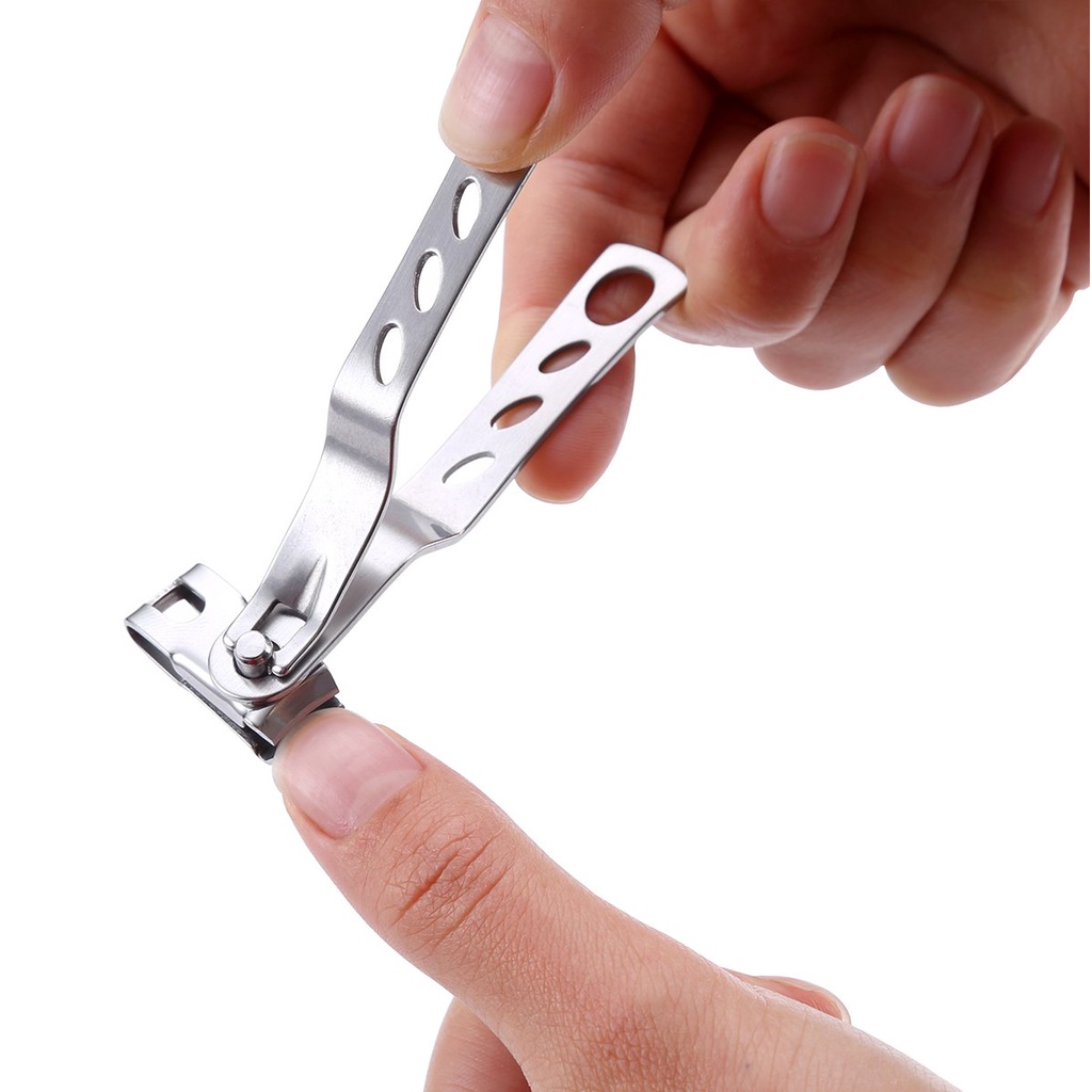 Nail Clippers with 360-Degree Rotating Head - Stainless Steel ...