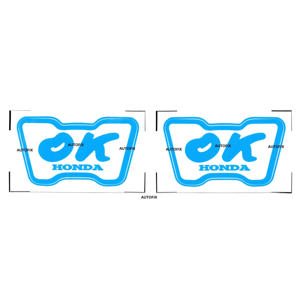 HONDA OK WINDOW STICKER (2 PIECES) | Shopee Philippines