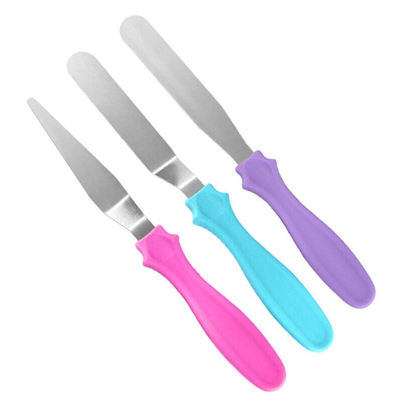 Pro Chef Plating Kit Spatula Set Baking Tools Flat Knife Stainless ...