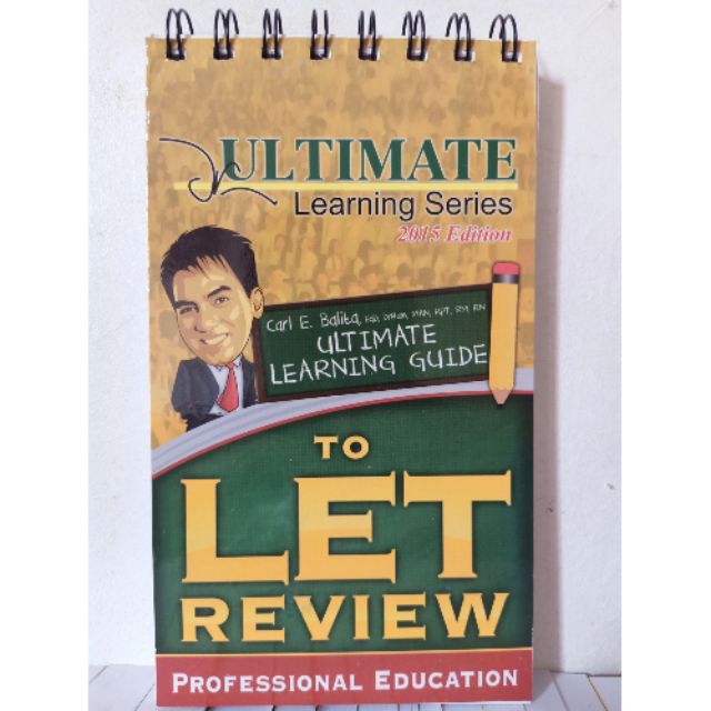 CBRC LET REVIEW BOOK ULTIMATE LEARNING GUIDE PROF ED | Shopee Philippines CBRC LET REVIEW BOOK ULTIMATE LEARNING GUIDE PROF ED | Shopee Philippines