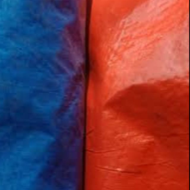 Sakolin Trapal Lona Blue Sack Blue Orange (Per Meter) | Shopee Philippines