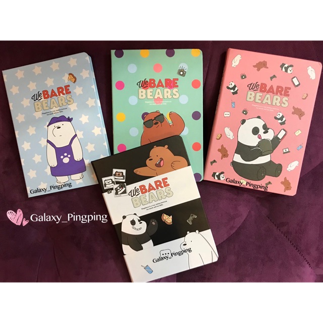 We Bare Bears Planner | Shopee Philippines