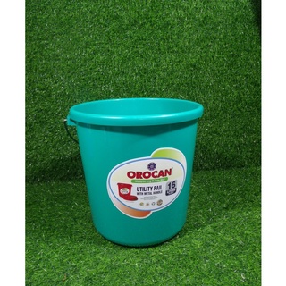 Orocan Pail with stainless steel handle timba 16 Liters (random ...