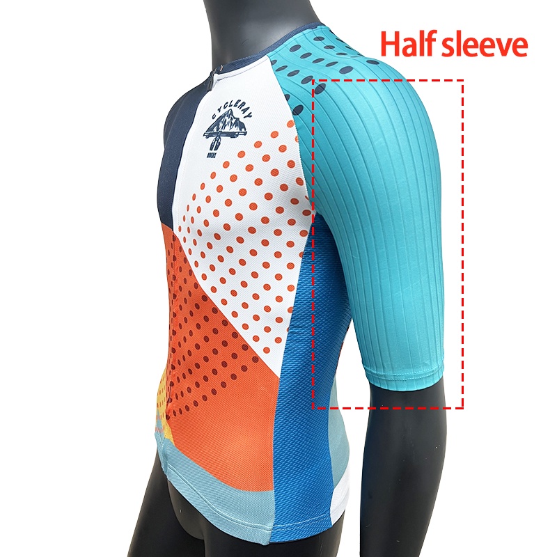 Half Sleeve Bicycle Jersey MTB Bike Jersey Short Sleeve Mtb Jersey Road ...