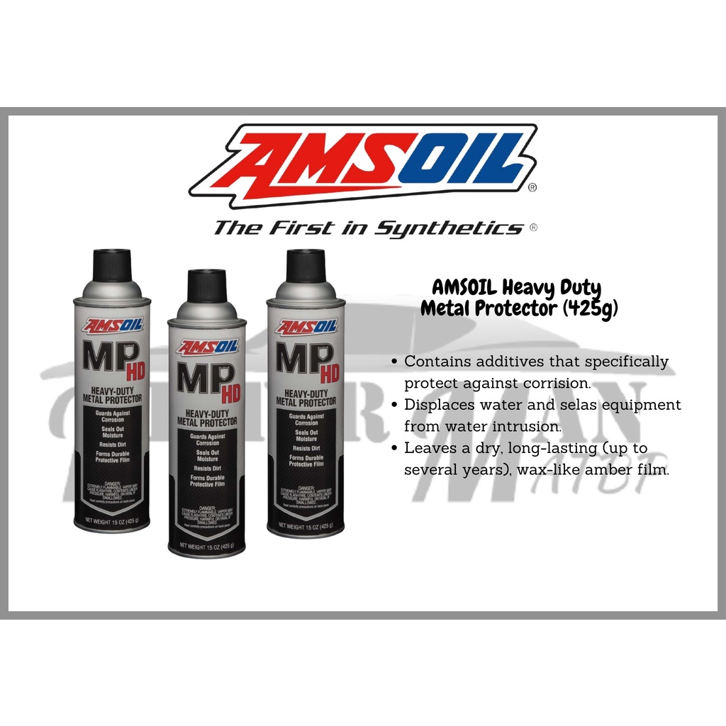 AMSOIL Heavy Duty Metal Protector (425g) | Shopee Philippines