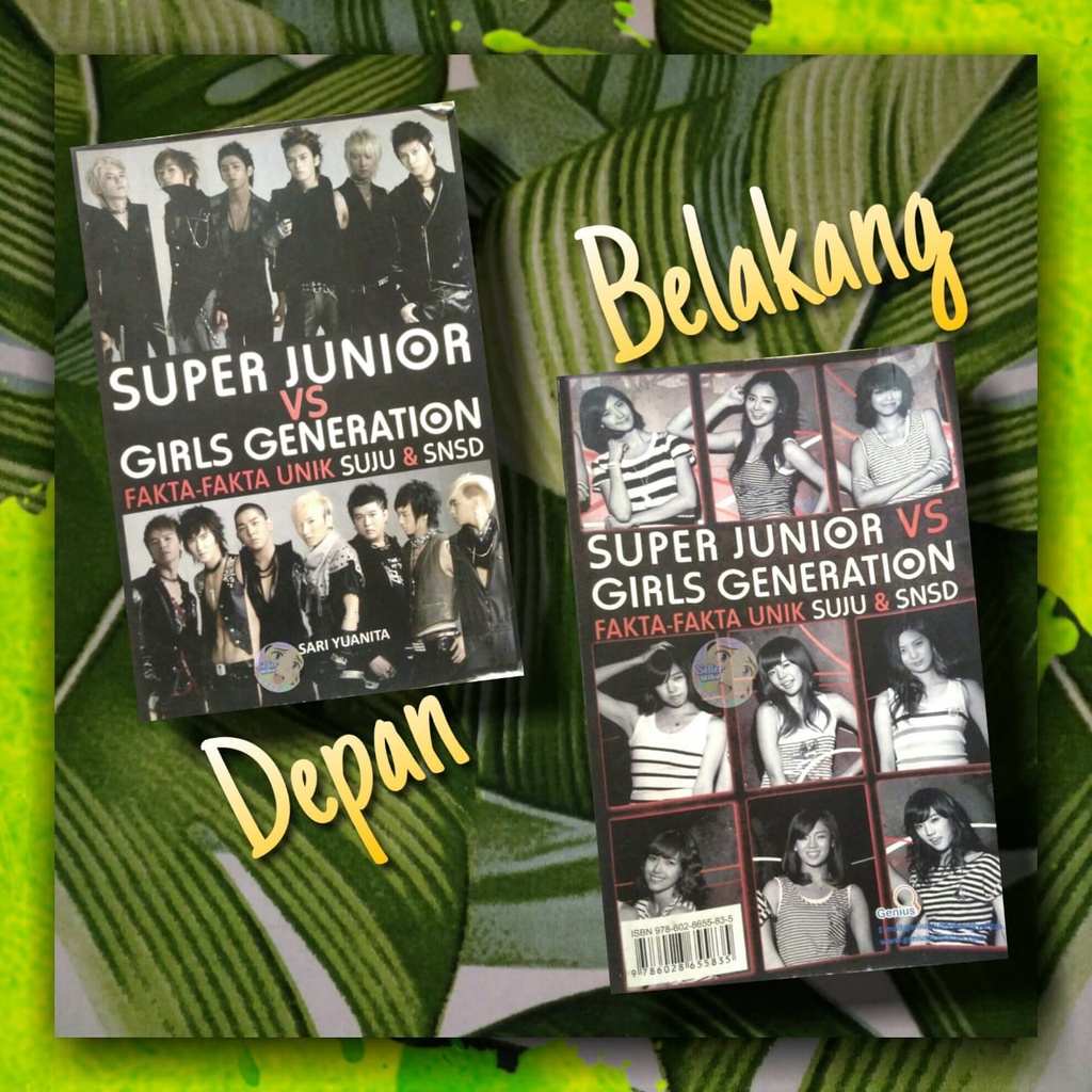 Kpop BIODATA Book Unique SUPER JUNIOR And SNSD Factures | Shopee ...