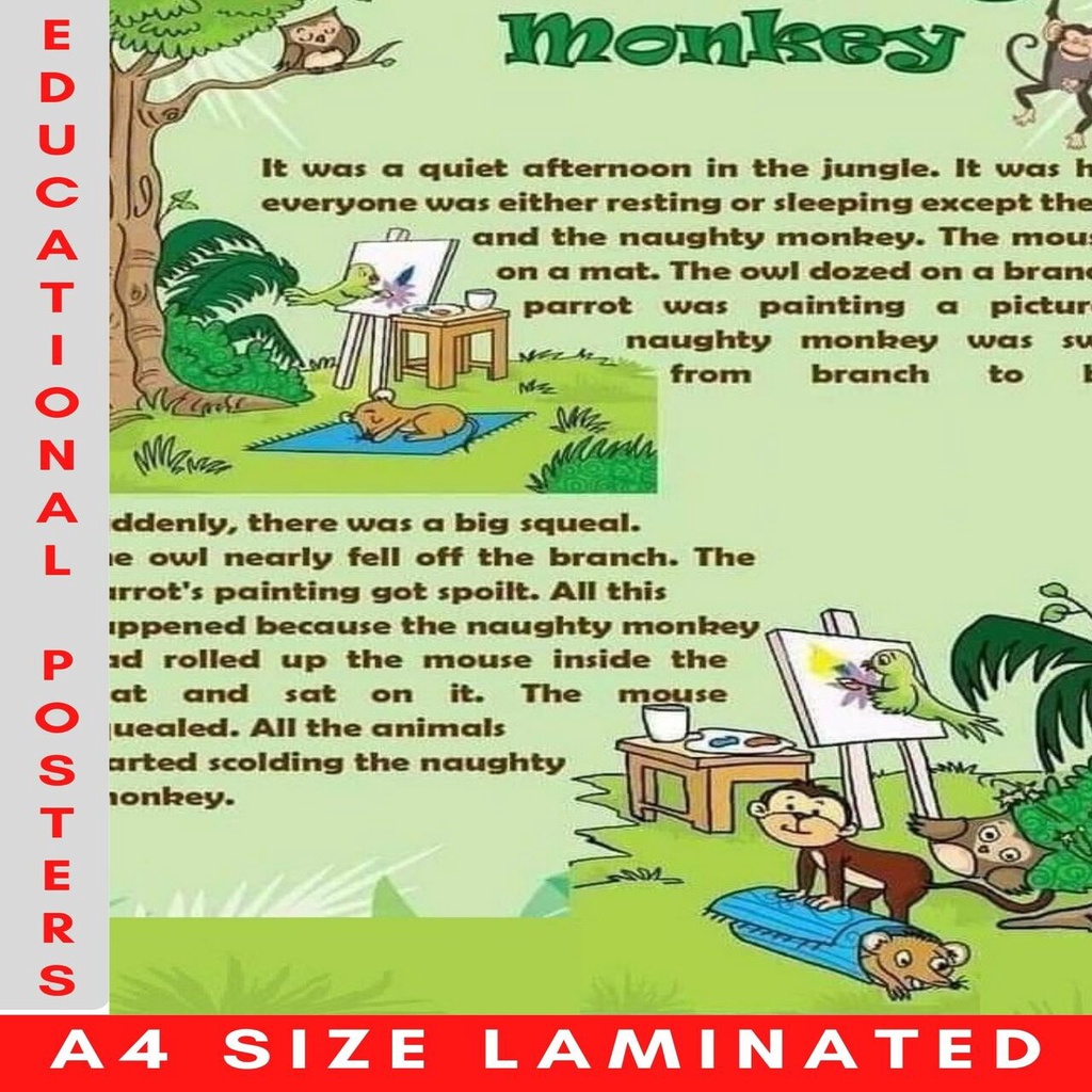 Stories for Kids : Educational Wall Chart & Kids Learning Materials ...