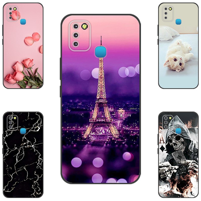 Infinix Smart 5 X657 X657C Case Silicone TPU Cartoon Cover Phone Case ...