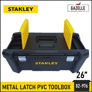 Stanley Essential PVC Jumbo 26" Tool Box Toolbox 82-976 | Shopee ...