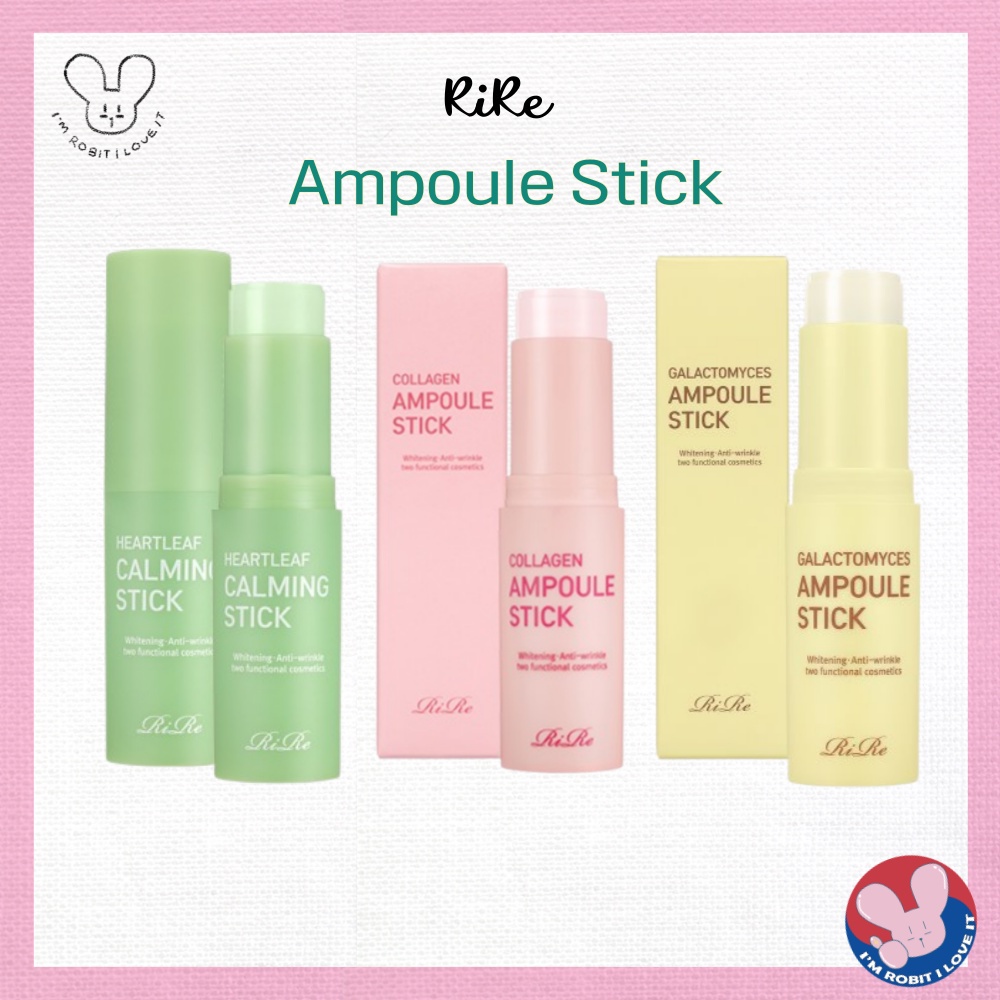 [RiRe] Ampoule Stick 3 types collagen stick / galactomyces / ampoule ...