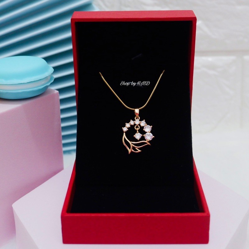 Beauty Necklace - with free box 18K Gold Tala Inspired | Shopee Philippines