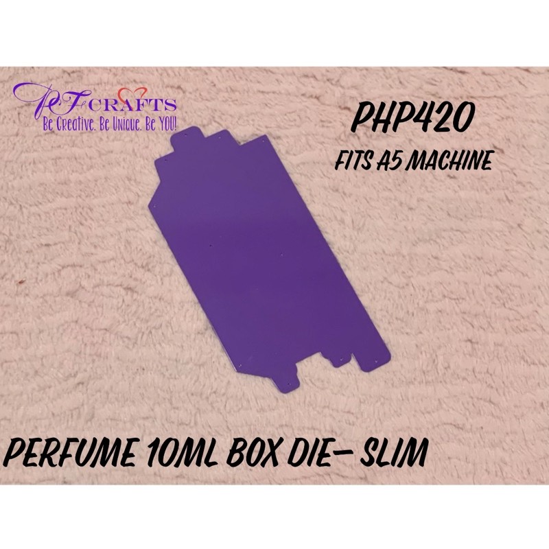 10ml slim perfume box die metal template box packaging | Shopee Philippines
