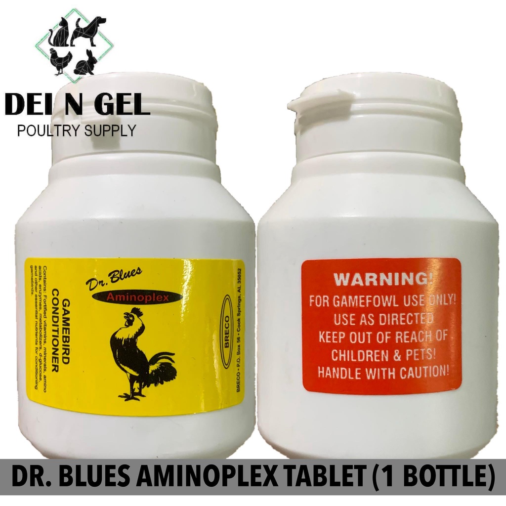 DR. BLUES AMINOPLEX TABLET FOR GAMEFOWL (1 BOTTLE) | Shopee Philippines