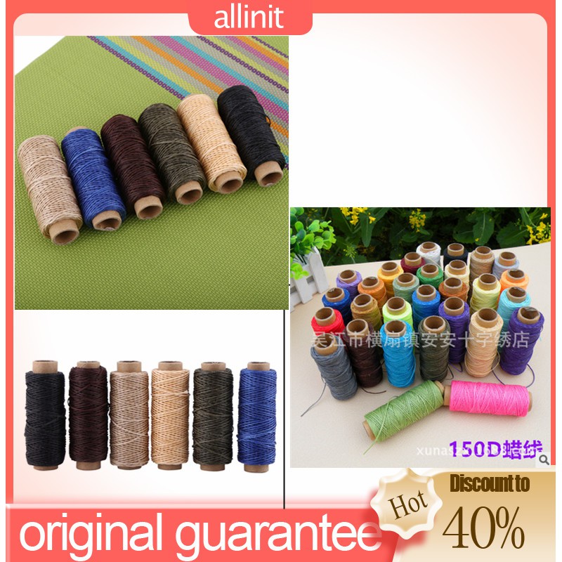 9.9household 1pc Waxed Sewing Thread for Leather Shoe Hand Stitching ...