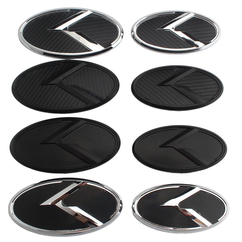 1 Piece Car Front Grille Emblem or Rear Trunk Badge For KIA K3 K5 K2 K4 ...